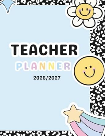 Teacher Planner 2026-2027: Academic Monthly & Weekly Planner with ...