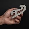 3pcs Steel French Curve Rulers Set, Metal Drafting Drawing Cutting ...