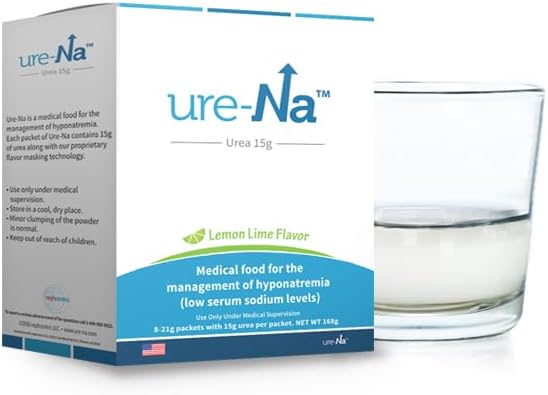 Amazon.com: ure-Na USP Urea 15g Natural Lemon Lime Flavor for Low ...