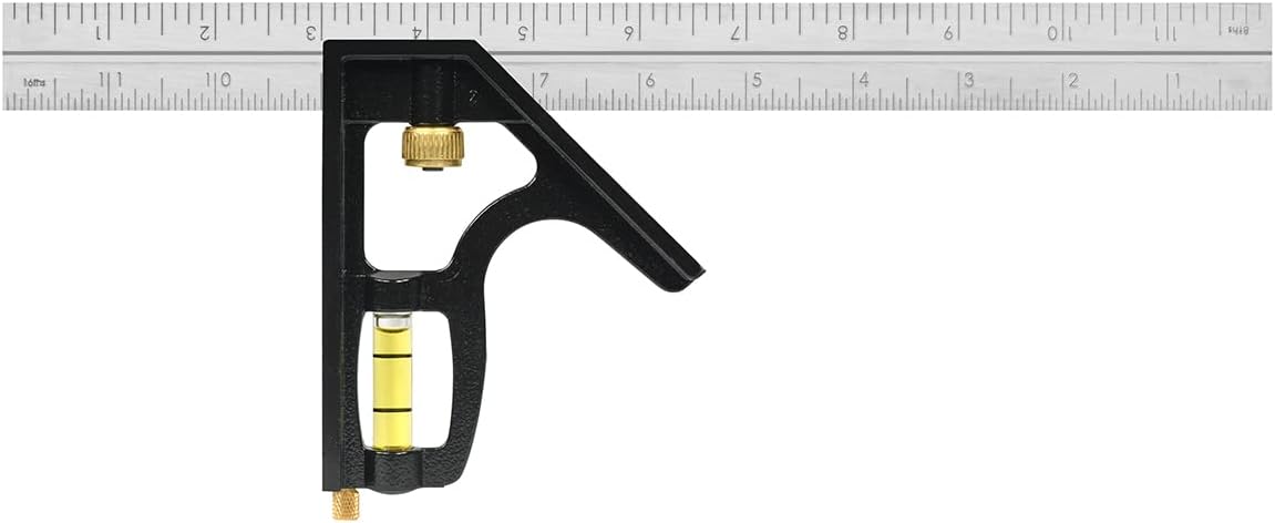 Johnson Level & Tool 400, 12" Professional Metal Combination Square