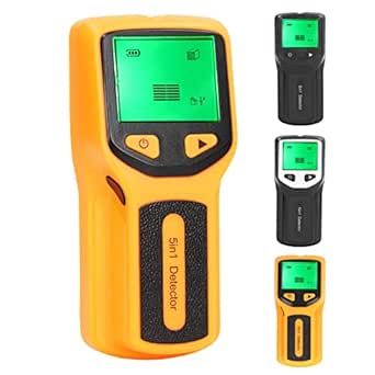 Hyuduo Stud Finder Wall Scanner, Sensor 5 in 1 Detector HD LCD Display ...