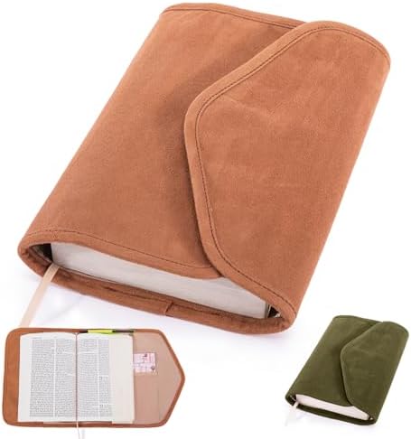 Amazon.com: Reusable Adjustable Book Cover with Strong Magnetic Closure ...