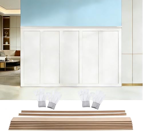Amazon.com: 2 Set 94.5 in x 54 in MDF Board and Batten, Paintable ...