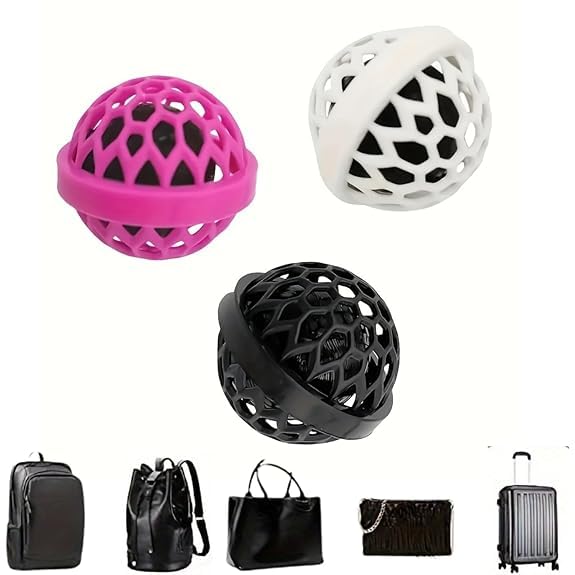 Buy DNESHY 2pcs Purse Cleaning Ball, Handbag Interior Cleaner, Portable ...