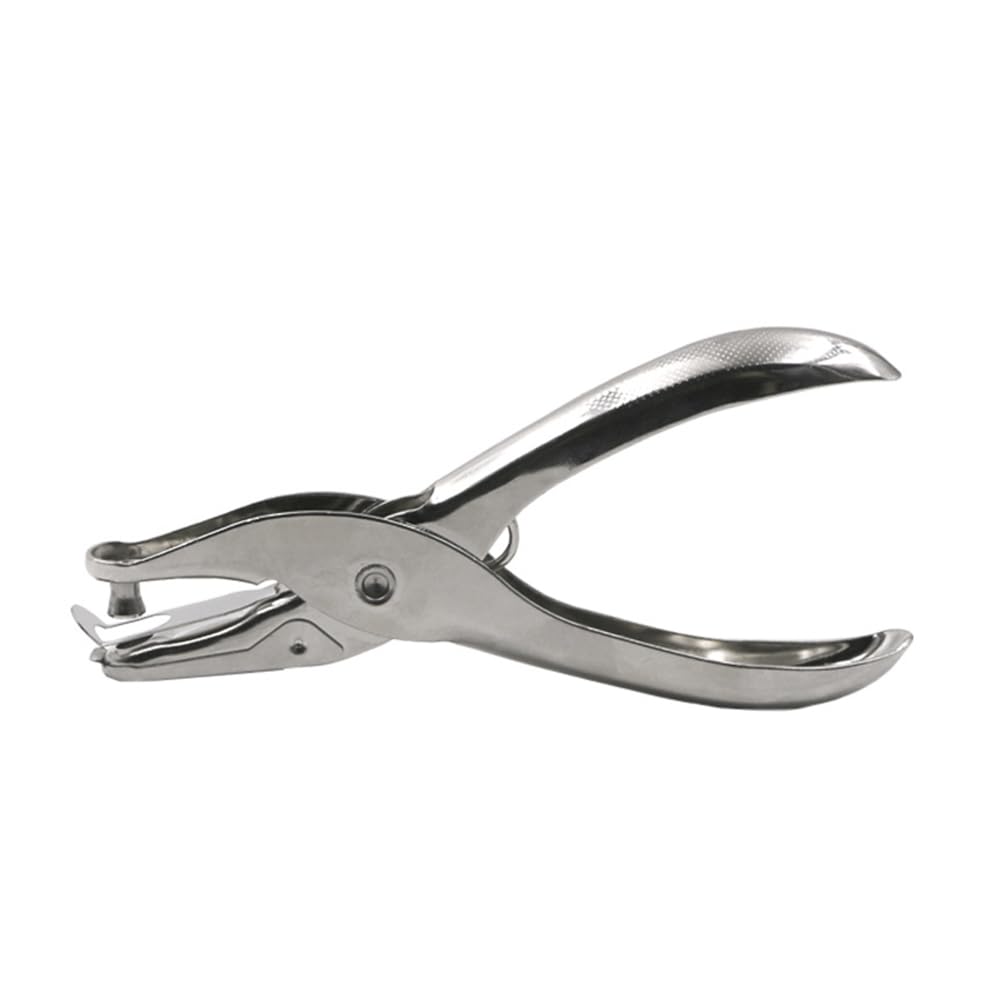 BE-TOOL 3mm 1/8" Hand Held Paper Puncher 1 Hole Metal DIY Drilling ...