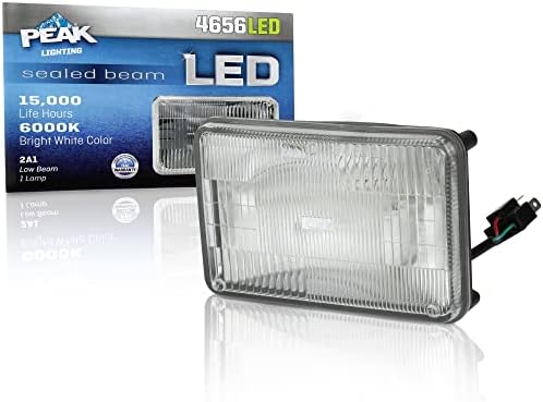 PEAK H4656 Sealed Beam 6000K LED Headlight, Headlight Bulbs - Amazon Canada