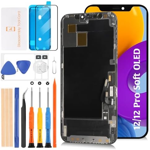 Amazon.com: for iPhone 12 & iPhone 12 Pro Screen Replacement Genuine ...