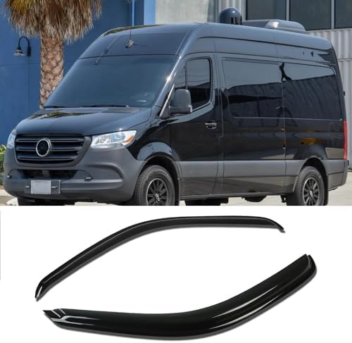 Amazon.com: Kucaruce MB58 Side Window Visor Wind Vent Deflector for ...