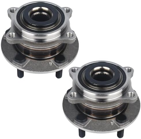 Amazon.com: Autoround Pair 513374 Front Wheel Bearing and Hub Assembly ...
