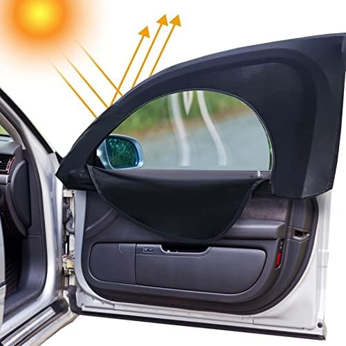 2pcs Car Front Window Sunshade, Breathable Mesh Car Window Screen ...