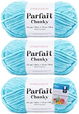 Amazon.com: Premier Yarns Parfait Chunky - 3.5 Oz - #6 Super Bulky ...