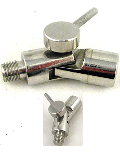 Bison STAINLESS STEEL ANGLE LOCK ADAPTER : Amazon.co.uk: Sports & Outdoors