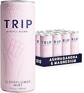 Amazon.com : Trip Mindful Blend, Lightly Sparkling Adaptogen Seltzer ...