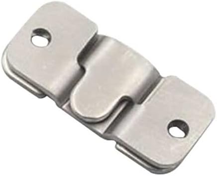 Amazon.com: 1 Pairs Stainless Steel Interlock Hanging Buckle Flush ...