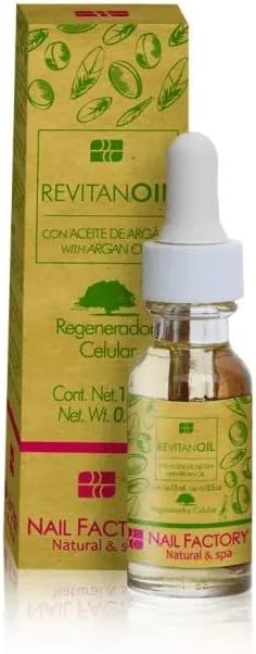 Amazon.com : Nail Factory Revitan Oil bottle to improve nail strength ...