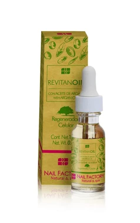 Amazon.com : Nail Factory Revitan Oil bottle to improve nail strength ...