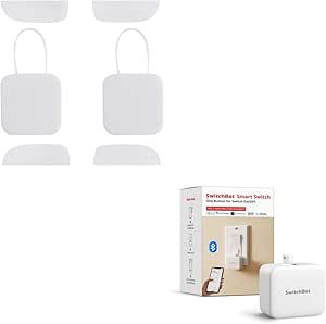 Amazon.com: SwitchBot Smart Switch Button Pusher & Accessory Add-on 3M Sticker Mate 4 Pack ...