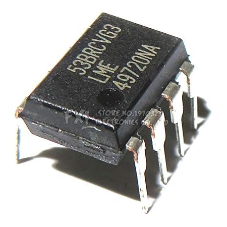 Amazon.co.jp: 5 ピース LME49720NA LME49720 DIP8 DIP デュアル高性能、高忠実度オーディオアンプ ...