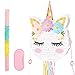 Amazon.com: WERNNSAI Foldable Unicorn Piñata - Pull String Unicorn ...