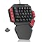 Amazon.com: MageGee One Handed Professional Gaming Keyboard, RGB ...