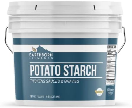 Amazon.com : Earthborn Elements Potato Starch (1 Gallon), Thickener For ...
