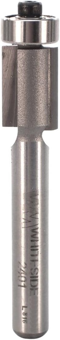 Whiteside Router Bits 2401 Flush Trim Bit with 3/8-Inch Cutting ...