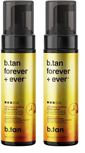 Amazon.com: b.tan Ultra Long Lasting Self Tanner | Forever & Ever ...