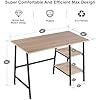 Amazon.com: VECELO 43 Inch Writing Desk Home Office, Home Office Study ...