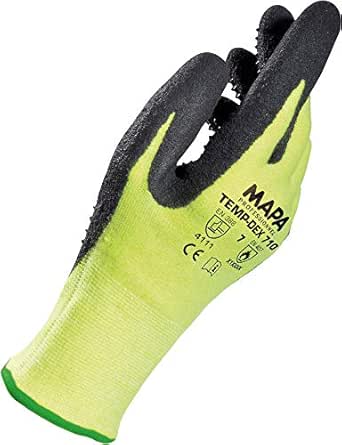 Amazon.com: MAPA - Guantes Temp-Dex 710 livianos de nitrilo, alta ...
