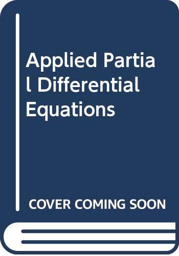 Applied Partial Differential Equations: Duchateau, Paul, Zachmann ...
