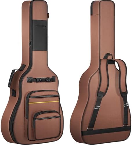 Amazon.com: ANILD Acoustic Guitar Bag 40 41 42 Gig Bag 0.35 In Thick ...