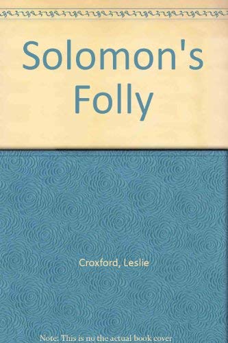 Buy Solomon's Folly Book Online at Low Prices in India | Solomon's ...
