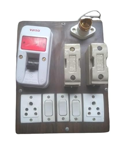Power Board 3 Switch, 2 Socket 2 fase Cutout High Power MCB Cutout ...