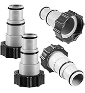 Amazon.com: Pool Hose Adapter A w/Collar Replacement for Intex Threaded ...