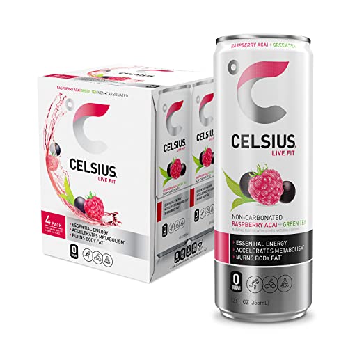 Snapklik.com : CELSIUS Raspberry Acai Green Tea, Functional Essential ...