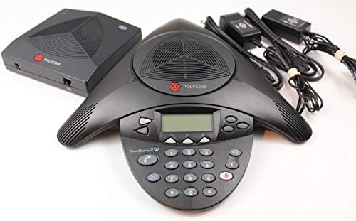 Amazon.com : Polycom Soundstation 2W w/ Extension Mics (Renewed ...