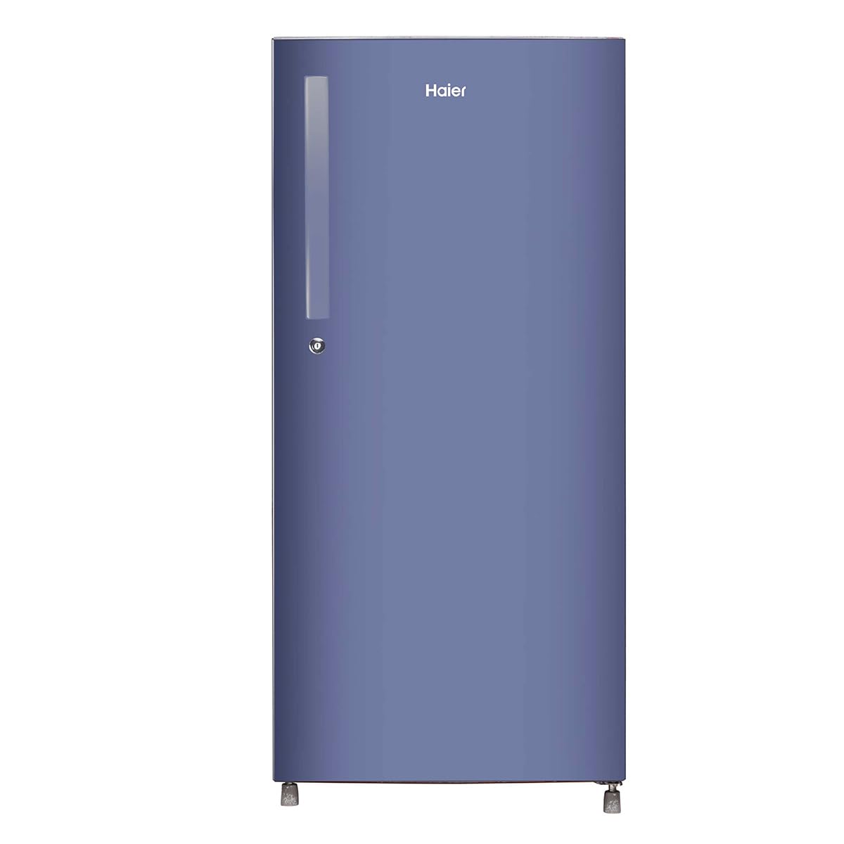 Haier 190 L, 2 Star, Radish Blue Finish Direct Cool Single Door ...
