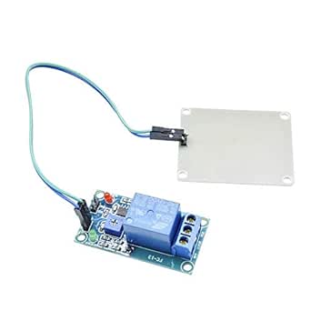 12v Raindrops Controller Module Rain Sensor Relay Module for Arduino ...