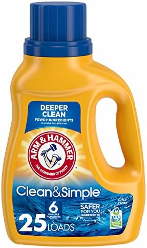 Amazon.com: ARM & HAMMER Clean & Simple, 77 Loads Liquid Laundry ...
