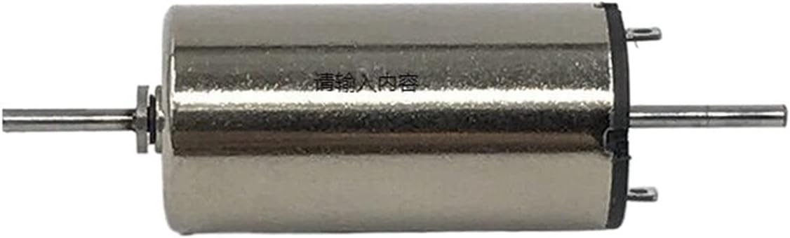 Buy AGOUNOD Motor 1020 10mm20mm Mini Coreless Motor Dual Shaft Electric ...
