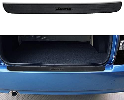 Amazon.com: Car Rear Bumper Protector Guard, Universal Rubber Scratch ...