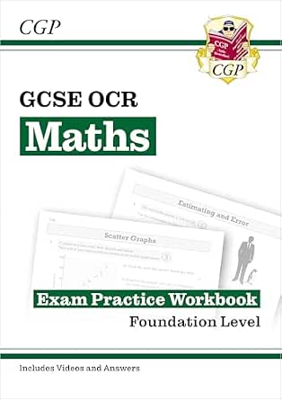 GCSE Maths OCR Exam Practice Workbook: Foundation - Kindle edition by ...