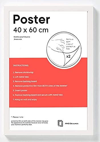 Large Modern 40x 60 cm Poster Frames Eton Wood Perfect For Wall Gallery ...