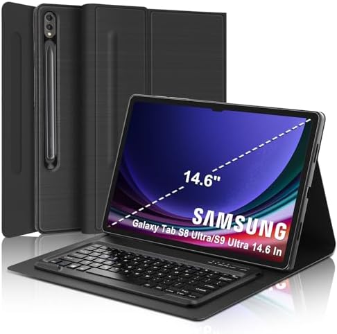 Amazon.com: Nanhent Backlit Touchpad Keyboard Case for Samsung Galaxy ...