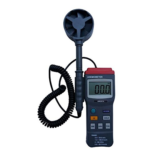 Digital Anemometer (Air Velocity Meter) Large 3.5 digit LCD display ...