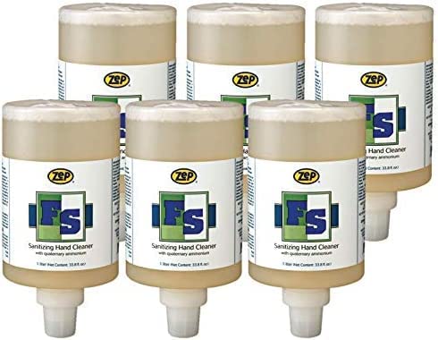 Amazon.com: Zep FS Antimicrobial Hand Cleaner 1 Liter 90111 (Case of 6 ...