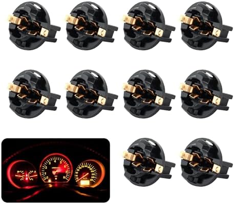 Amazon.com: NHHC 10PCS 194 Bulb Socket with Twist Lock,W5W 158 161 T10 ...
