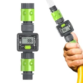 Water Meter - Water Flow Monitor Gauge,High Accuracy Irrigation Tools ...