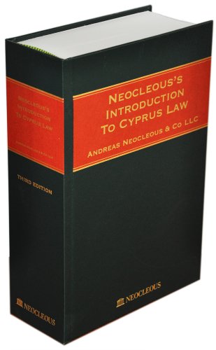 Neocleous's Introduction to Cyprus Law eBook : Neocleous, Andreas ...