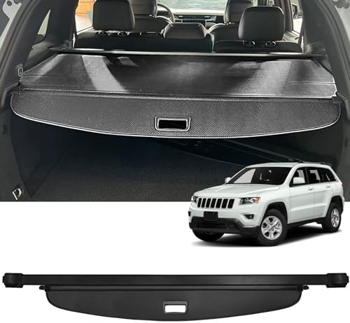 Amazon.com: Cargo Cover for Jeep Grand Cherokee 2022 2023 2024 (2 Row ...